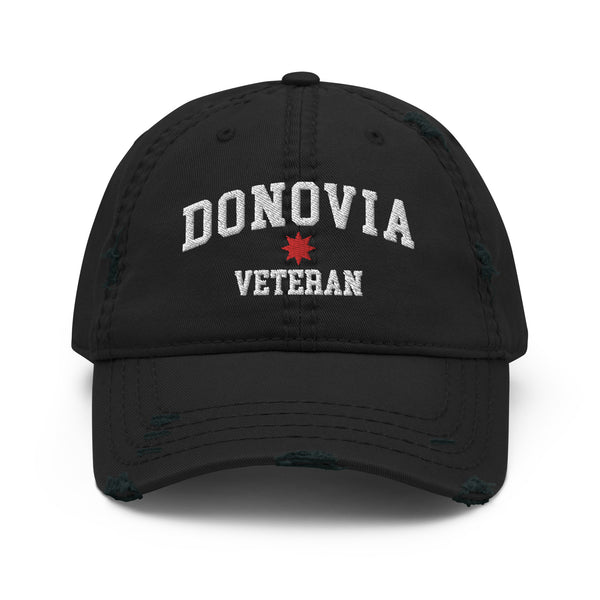 Donovia Veteran Distressed Hat – Call For Fire