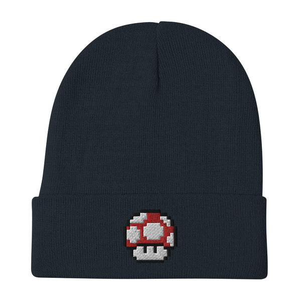 8-Bit Mushroom Beanie – Call For Fire