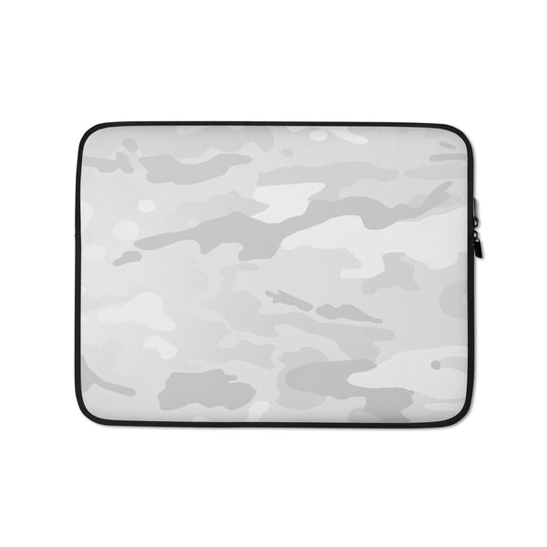 White Camo Laptop Sleeve – Call For Fire