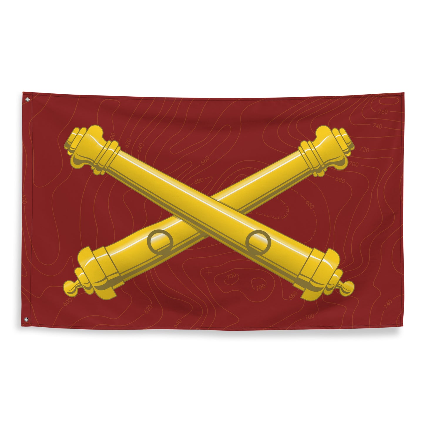 Crossed Cannons Flag – Call For Fire