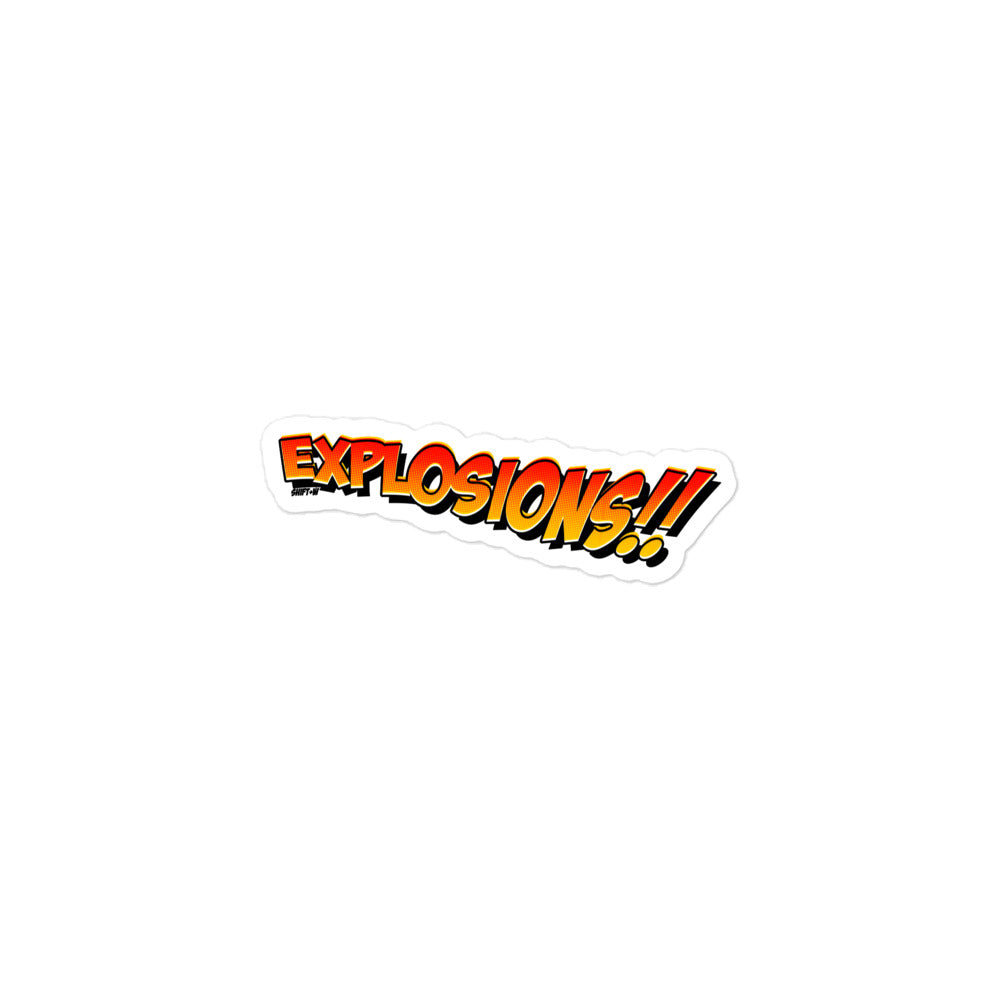 Explosions! Sticker – Call For Fire