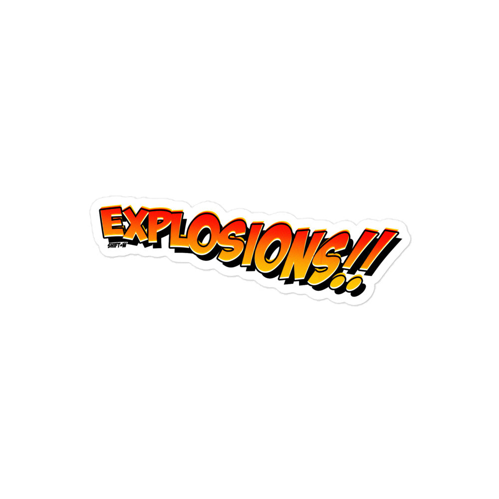 Explosions! Sticker – Call For Fire