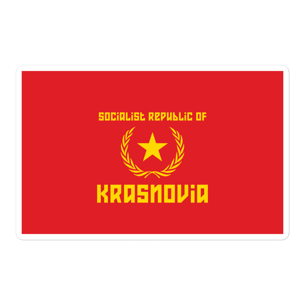 Krasnovia Flag Sticker – Call For Fire