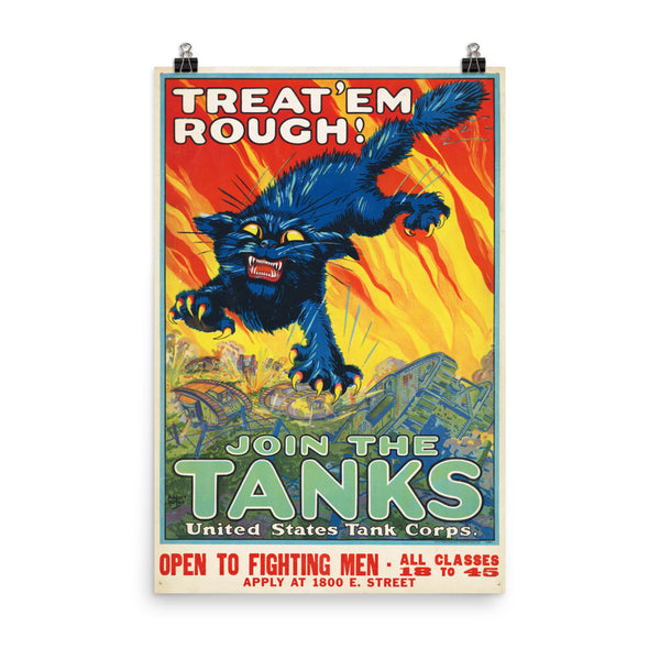 Join The Tanks Poster – Call For Fire