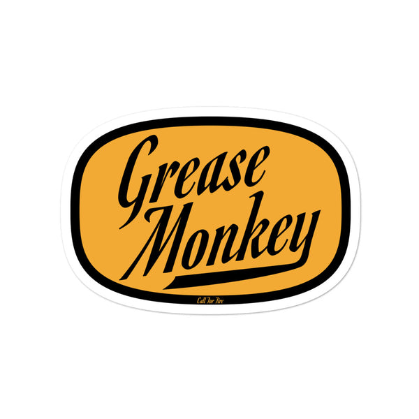 Grease Monkey Sticker – Call For Fire