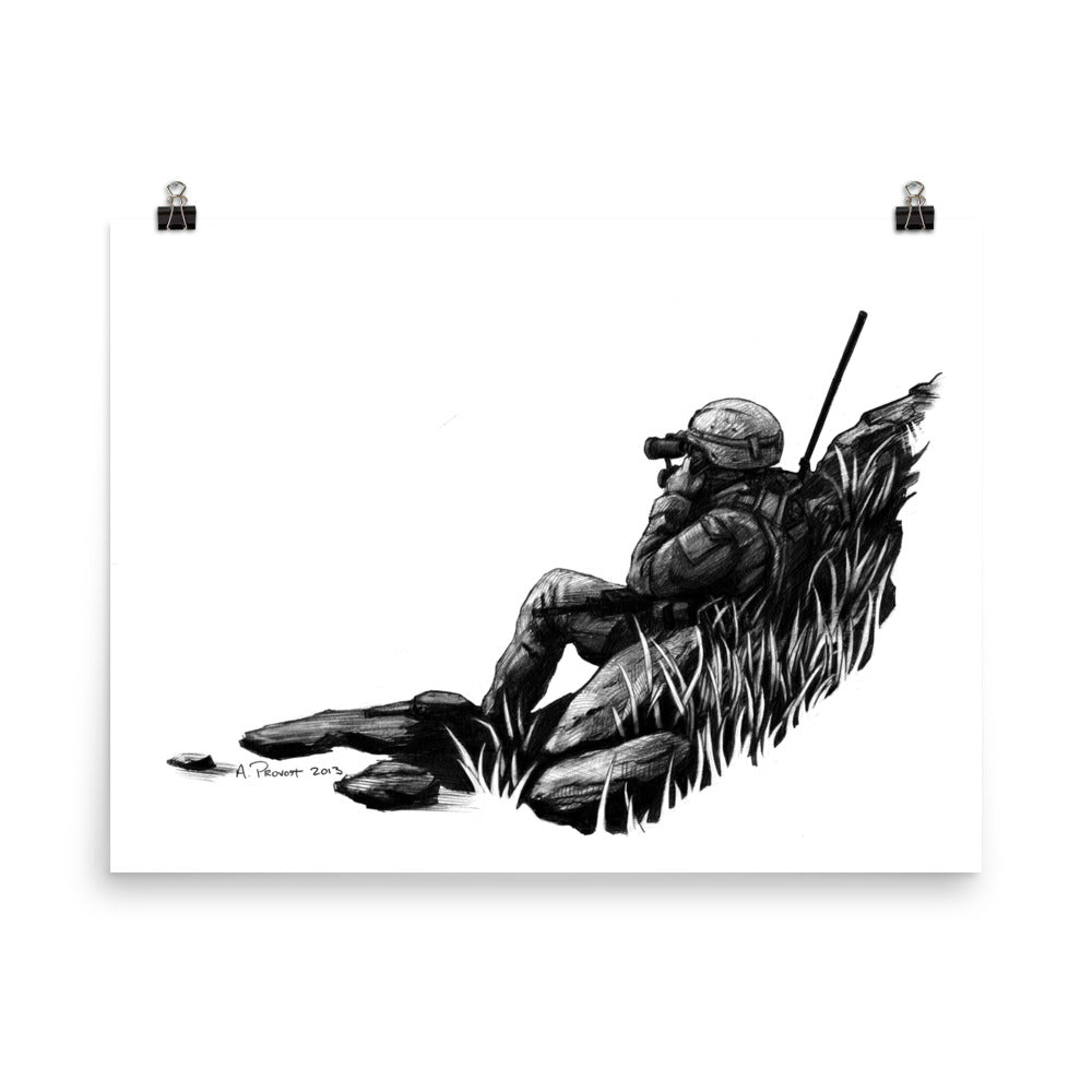 Forward Observer Print – Call For Fire