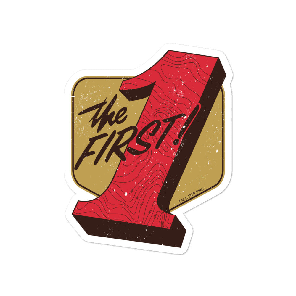 First Sticker – Call For Fire