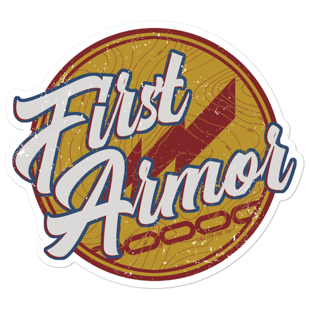 First Armor Sticker – Call For Fire