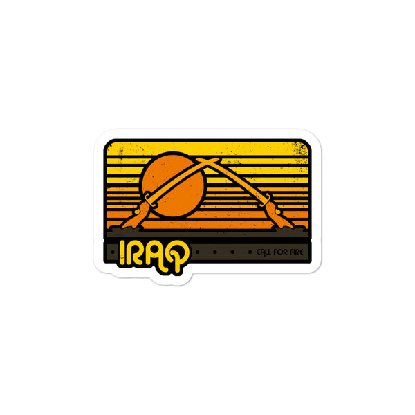 Iraq Tourist Sticker – Call For Fire