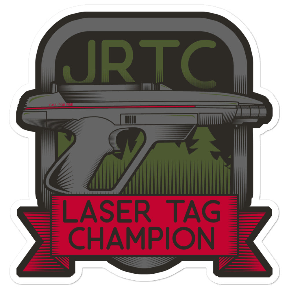 JRTC Laser Tag Champ Sticker – Call For Fire