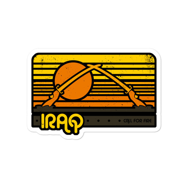 Iraq Tourist Sticker – Call For Fire